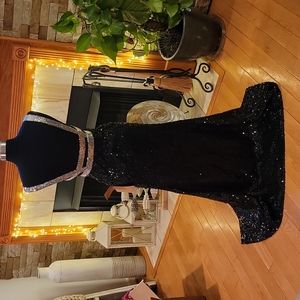 Light In The Box | Dresses | Black Sequin Gown | Poshmark